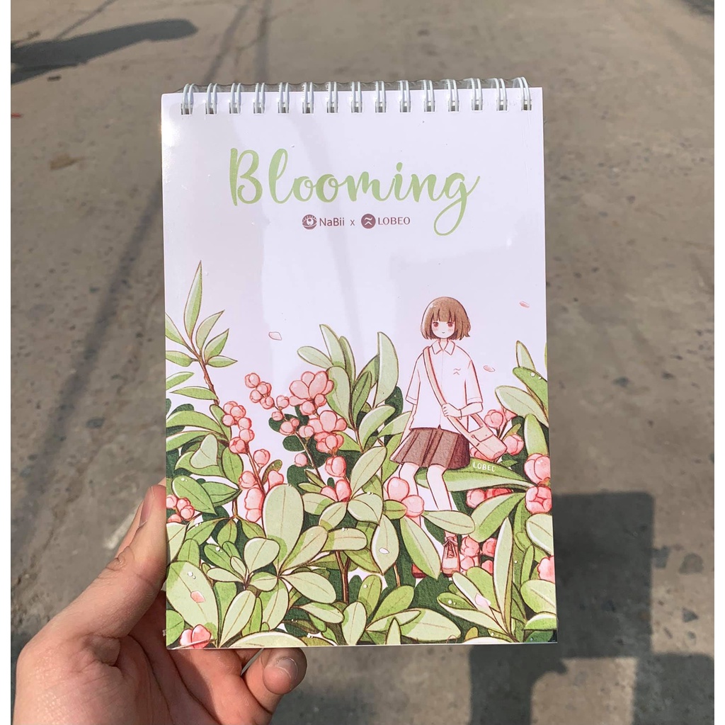 Sổ vẽ màu nước Nabii Aqua Fat Blooming phiên bản giới hạn | Shopee Việt Nam