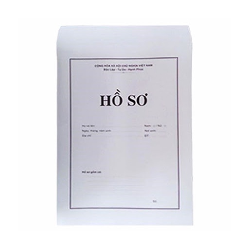 [ 100 CÁI] BÌA HỒ SƠ XIN VIỆC MÀU TRẮNG 80GSM. KHỔ F4 | Shopee Việt Nam