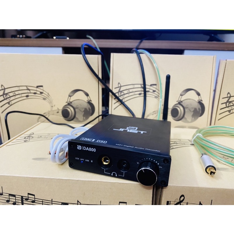Bộ giải mã âm thanh DAC chính hãng Jnet Da800 32bit của Singapore cải ...