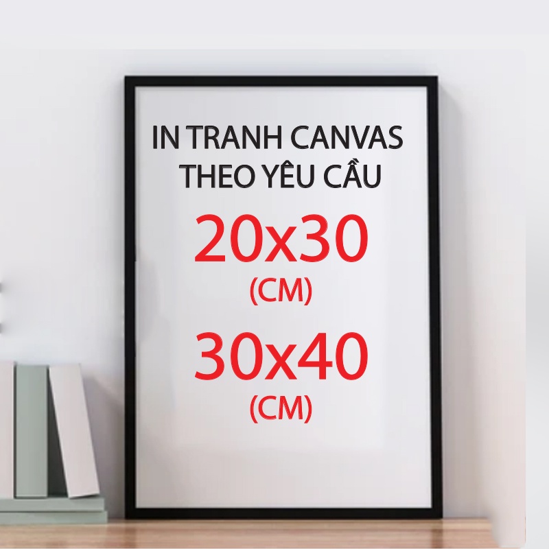 Tranh canvas, tranh trang trí, tranh treo tường, tranh decor làm theo ...