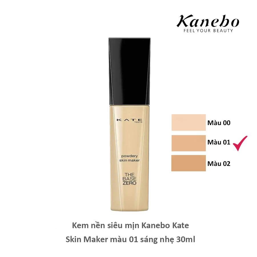 Kem nền kiềm dầu Kanebo Kate Powdery Skin Maker Zero SPF15 - Giúp che ...