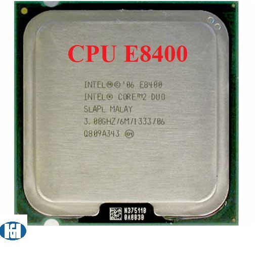 CPU E8400 Intel Core 2 Duo E8400 3.0hz socket 775 chạy main G31 G41 cực ...