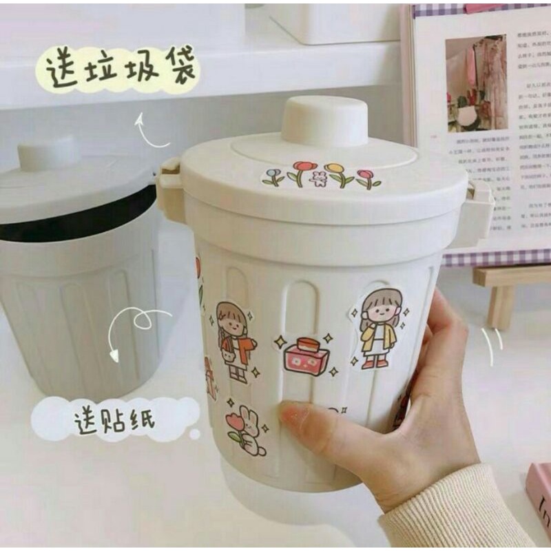 thùng rác decor phòng ngủ, bàn học | Shopee Việt Nam