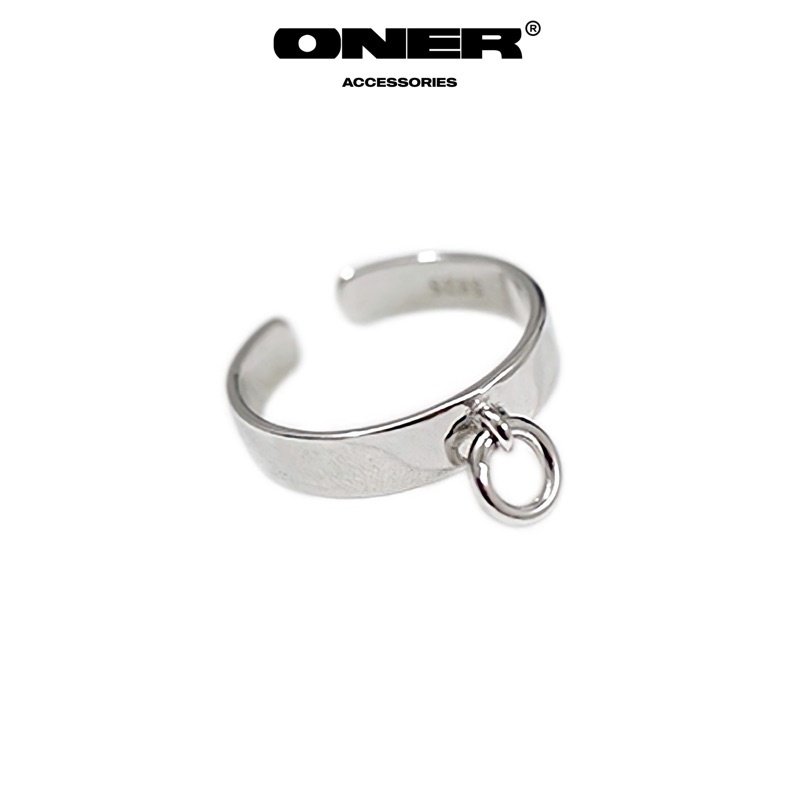 Nhẫn ONER Bạc 925 "Circle Ring" ( Bảo Hành Bạc 1 Năm ) | Shopee Việt Nam