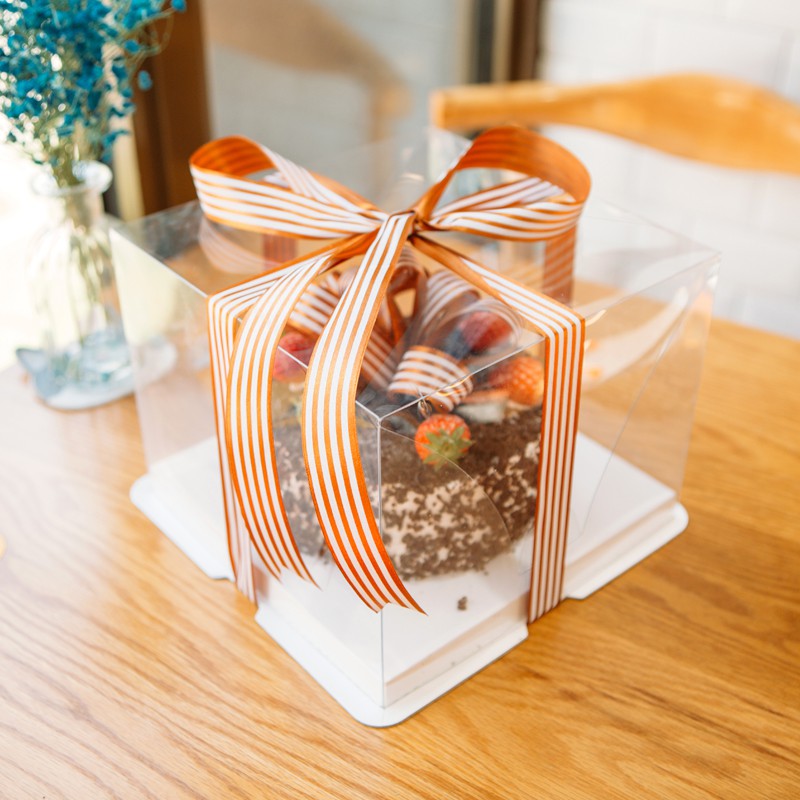 {COMBO10} Free ship Extra - Hộp bánh kem trong suốt size 22 cao 17 cm ...