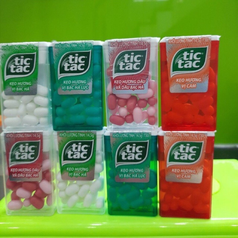 Combo 12 hộp kẹo TicTac đủ vị | Shopee Việt Nam