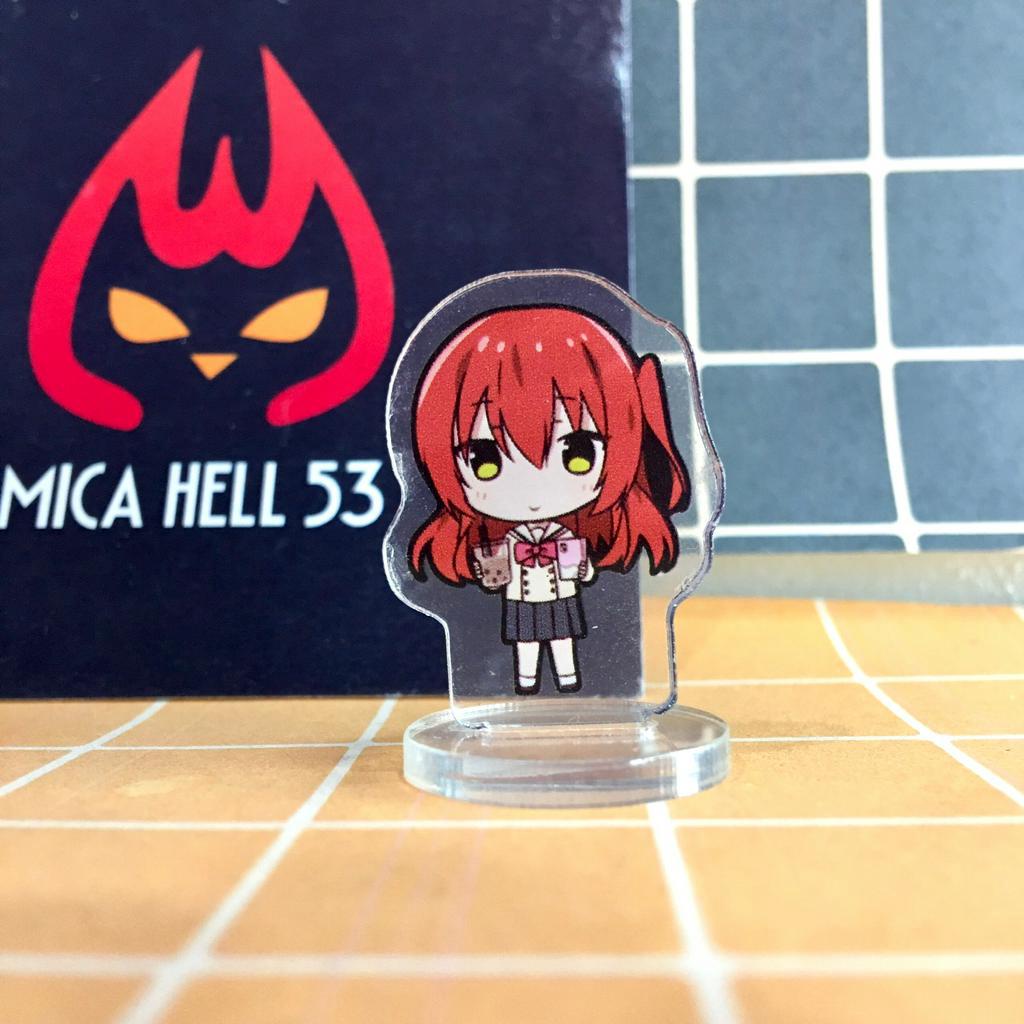 Standee Mini Anime Bocchi The Rock Manga Bochi The Rock Standee Anime ...
