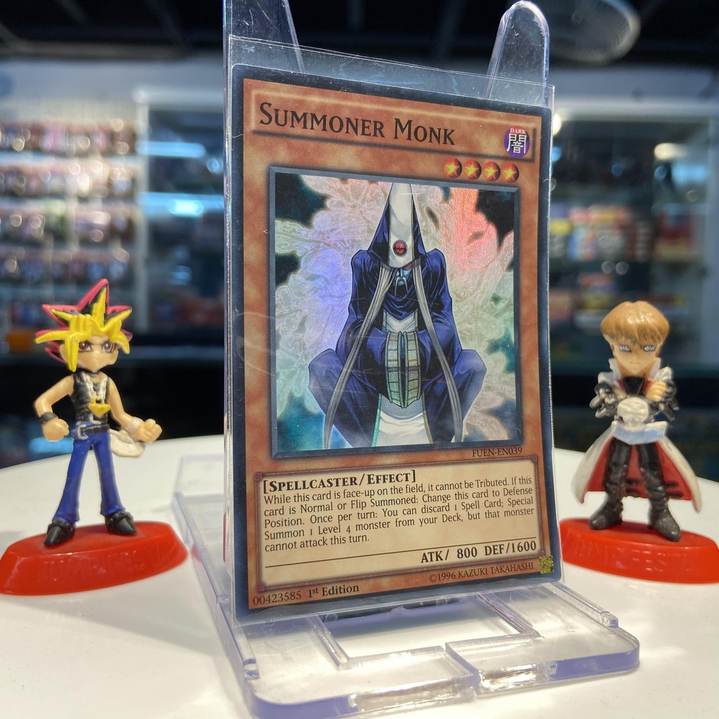 [ Bài Yugioh Chính Hãng ] Summoner Monk - FUEN-EN039 - Super Rare 1st Edition | Shopee Việt Nam