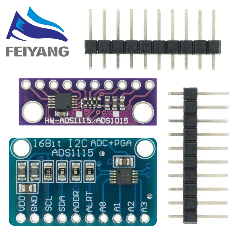 Bộ Khuếch Đại Âm Thanh Lập Trình ADS1115 16-Bit ADC - 4 Kênh | Shopee ...