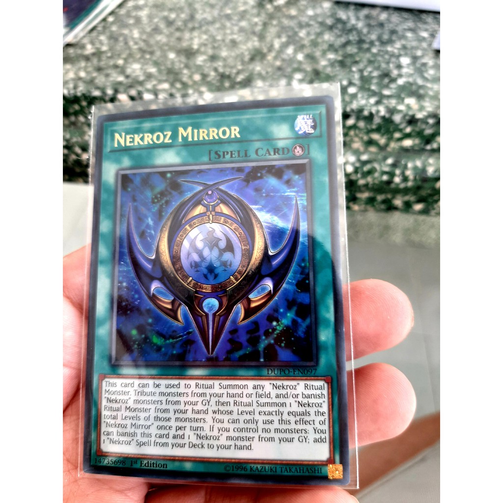 [ Đỗ Lạc Shop ] Thẻ Bài Mint90 Yugioh Spell Nekroz Mirror - Ultra | Shopee Việt Nam