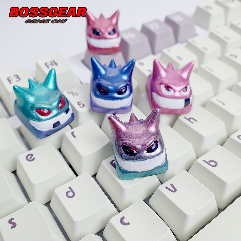 Keycap Lẻ Hình Gengar Bóng Ma cực đẹp ( keycap resin độc lạ )( Keycap ...