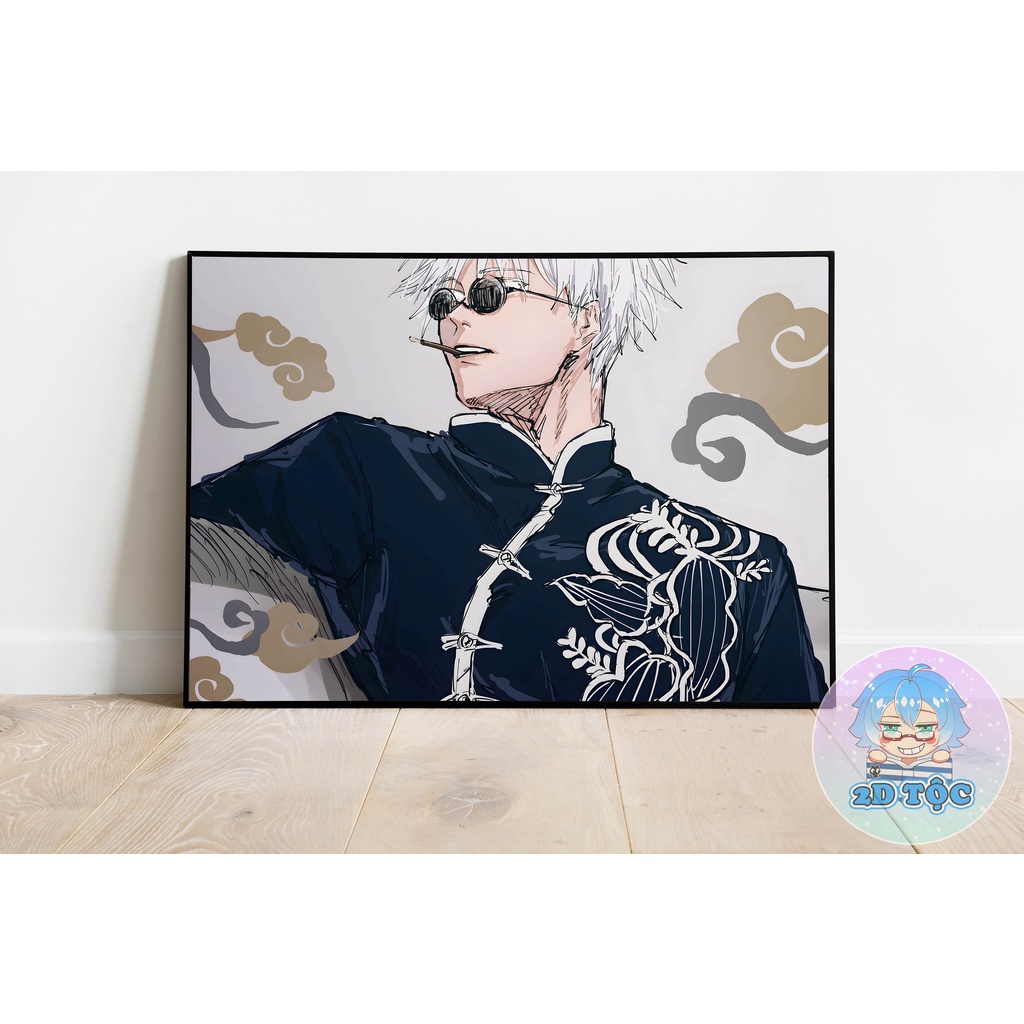 TRANH POSTER A3 GOJO SATORU (5) ANIME MANGA JUJUTSU KAISEN CHÚ THUẬT ...