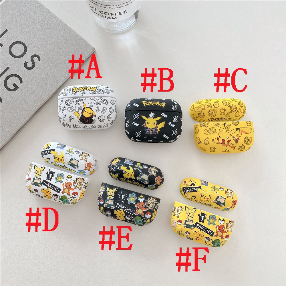 Airpods Pro2 AirPods Pro Airpod3 gen3 AirPods2 Vỏ mềm bảo vệ Pokemon ...
