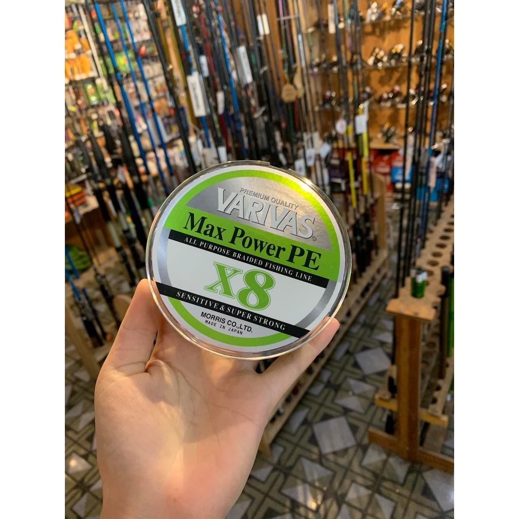 dây pe varivas Max Power PE X8 | Shopee Việt Nam