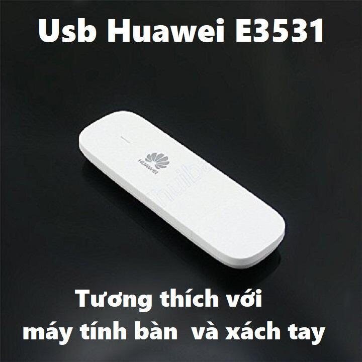 Usb 3g 4g E3531 chính hãng huawei cắm sim là chạy, kết nối mạng trong 3s | Shopee Việt Nam