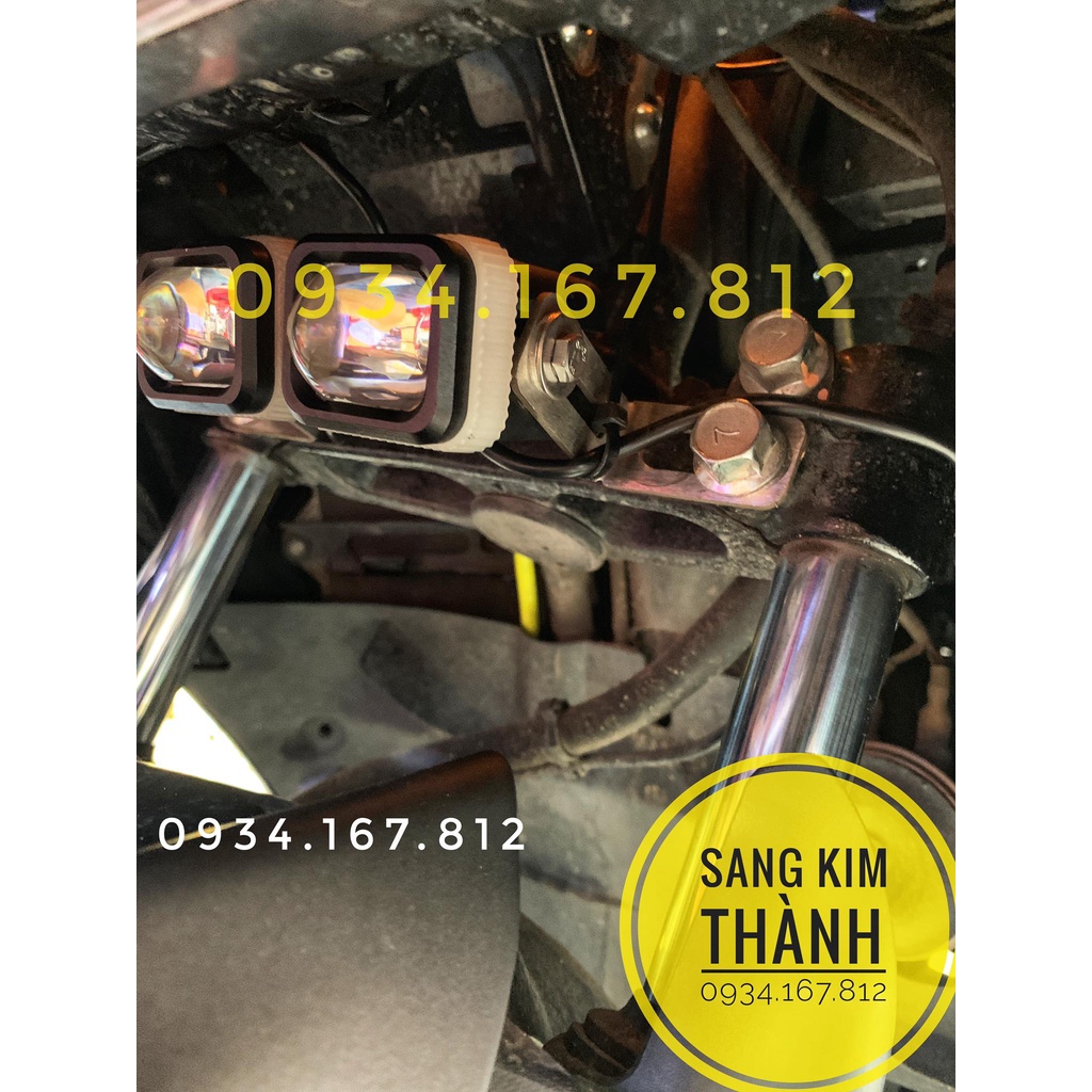 Pat Inox 304 Gắn Đèn Bi Cầu Mini Trên Chân Phuột Xe Yamaha NVX | Shopee ...