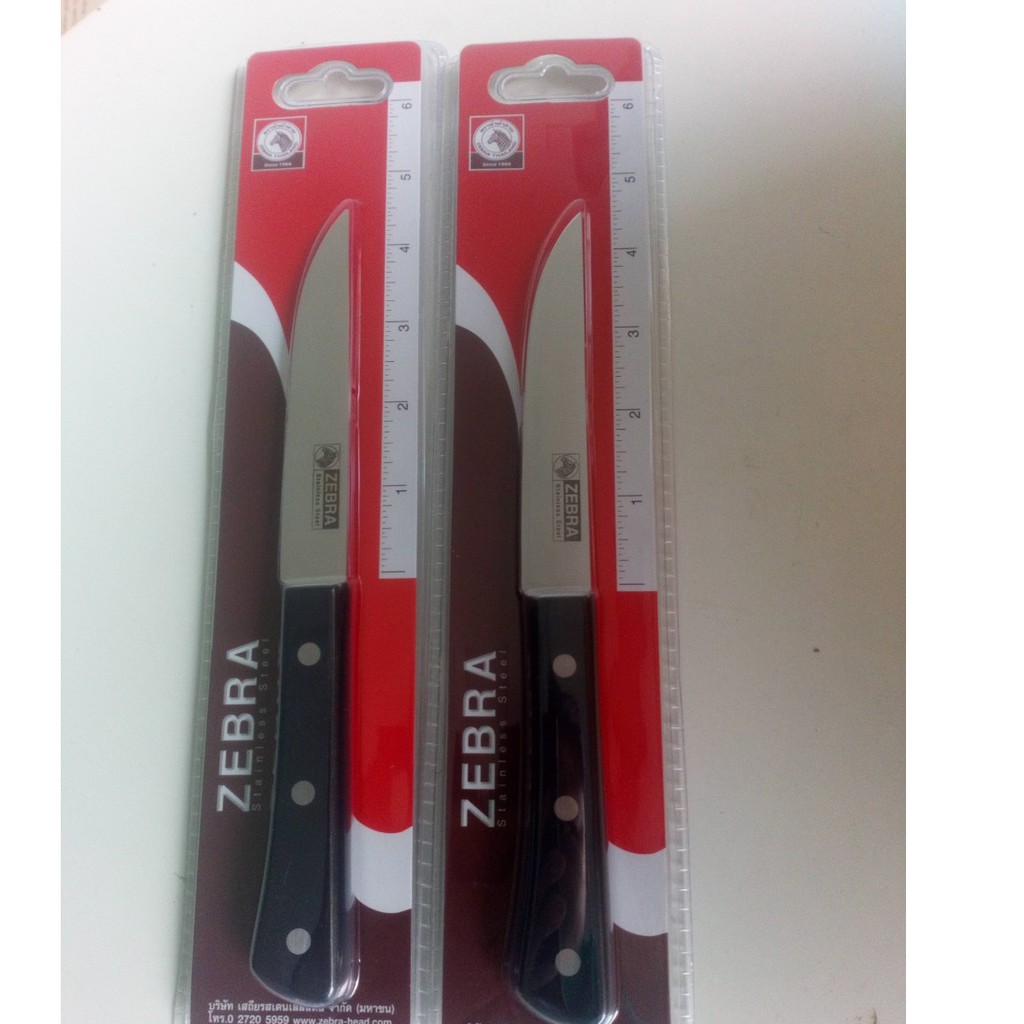 Dao Inox Zebra 4.5" Zebra 100292 nhập khẩu Thái Lan | Shopee Việt Nam