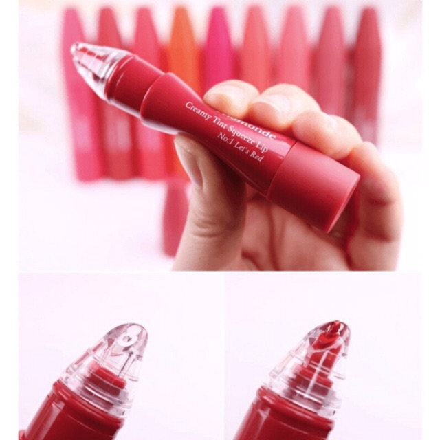 Son Kem Mamonde Creamy Tint Squeeze Lip | Shopee Việt Nam