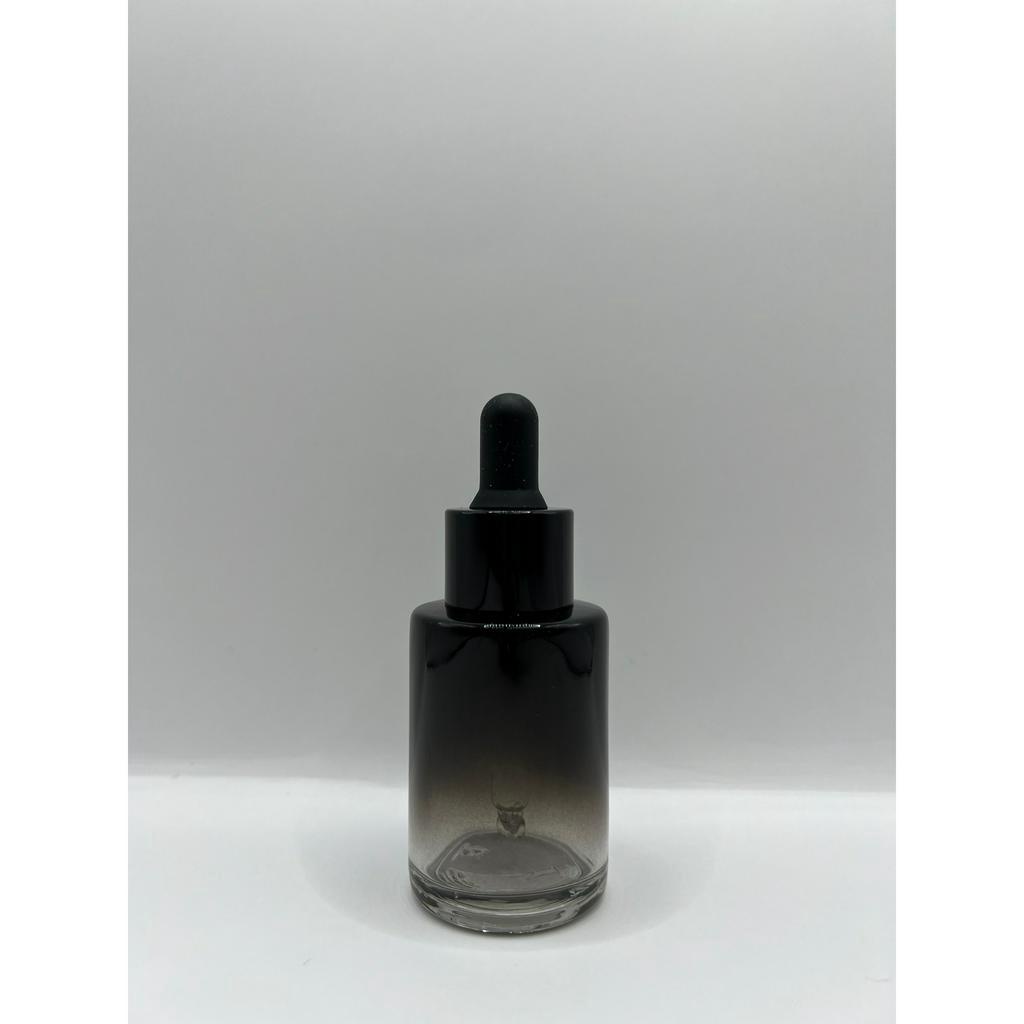 Chai lọ đựng tinh dầu,serum thủy tinh tròn đen cao cấp 30ml Thỏ Lab ...