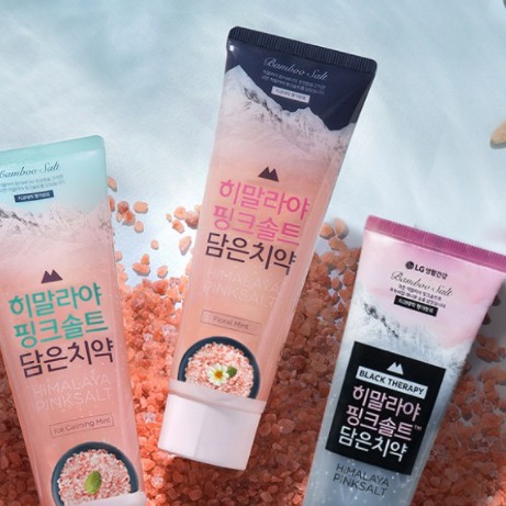Perioe Himalaya Pink Salt Toothpaste Floral Mint 100g*2 | Shopee Việt Nam