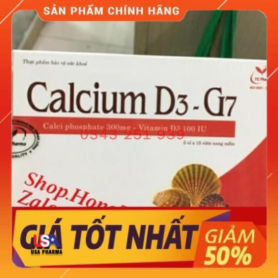 Calcium D3 - G7 bổ sung canxi, sắt, kẽm, mazê cho mẹ bầu, cung cấp vitamin cho cơ thể | Shopee ...