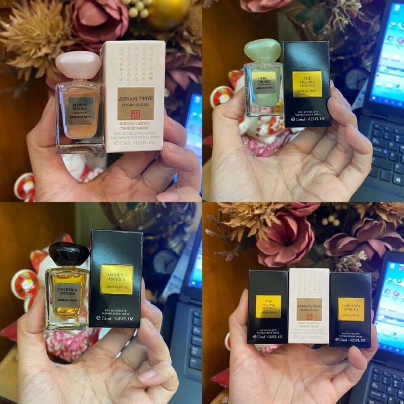 Nước hoa mini Armani Prive Pivoine Suzhou & yulong mini 7,5ml Nhũ ...