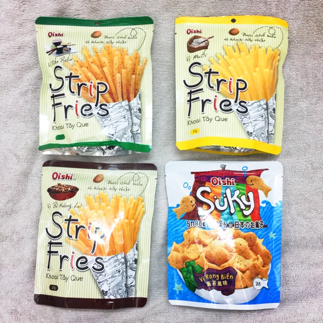 Snack Khoai Tây Que - Cực ngon - Đủ vị | Shopee Việt Nam