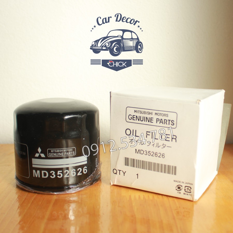 Lọc dầu nhớt Mitsubishi Pajero 3.0 MSP: MD352626 | Shopee Việt Nam