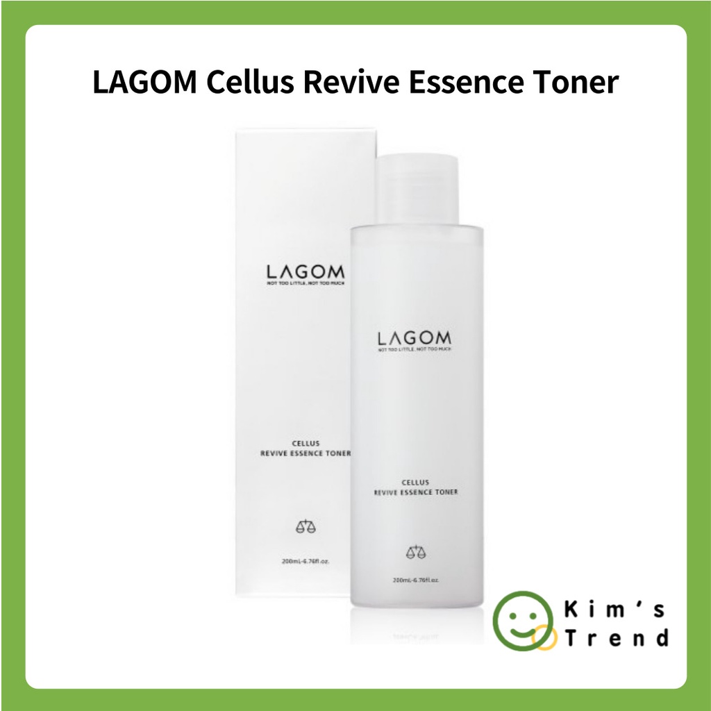 [Lagom] CELLUS REVIVE ESSENCE TONER (200ml) Kem dưỡng ẩm da mặt K-beauty Hàn Quốc | Shopee Việt Nam