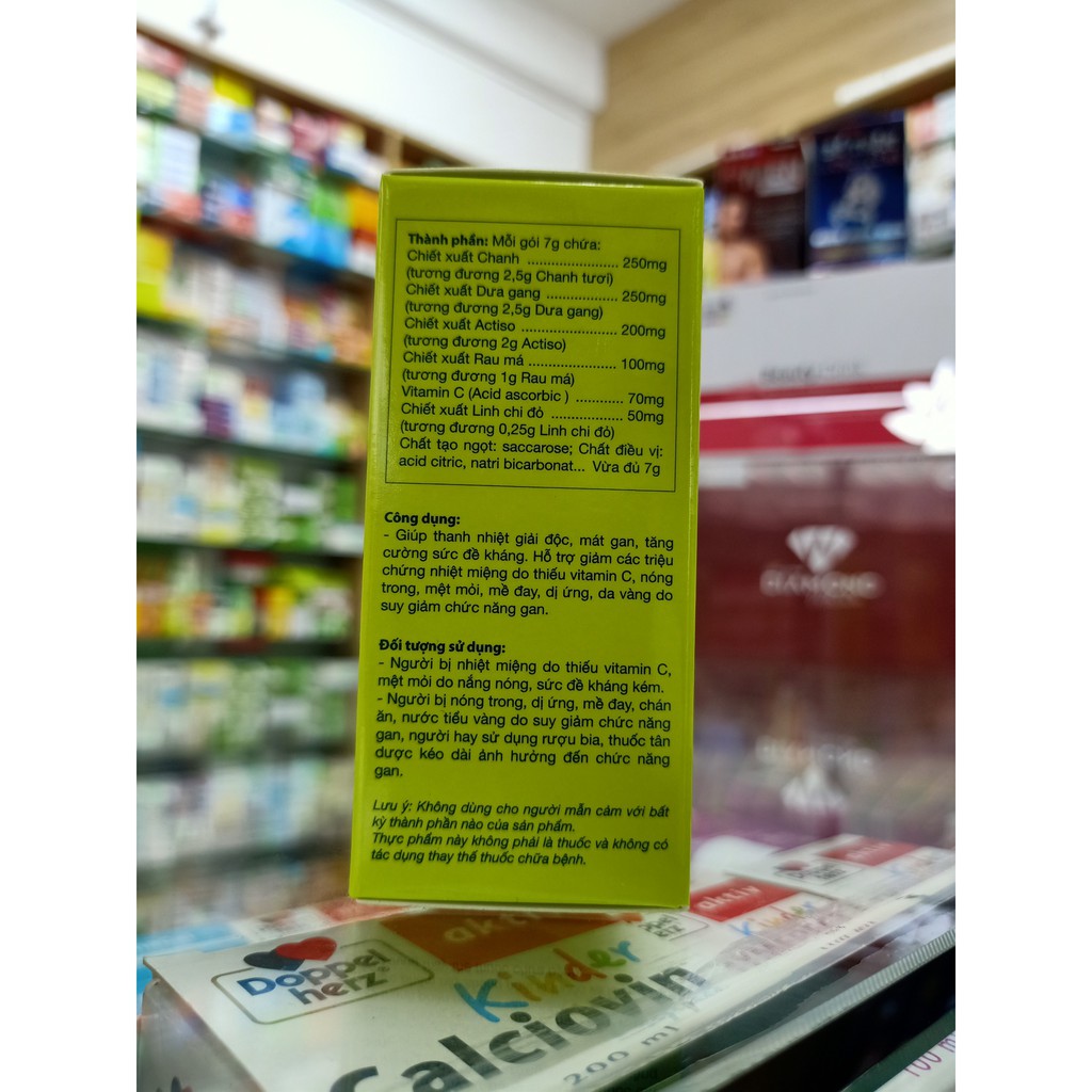 Bột Sủi Thanh Nhiệt Live Cool | Shopee Việt Nam