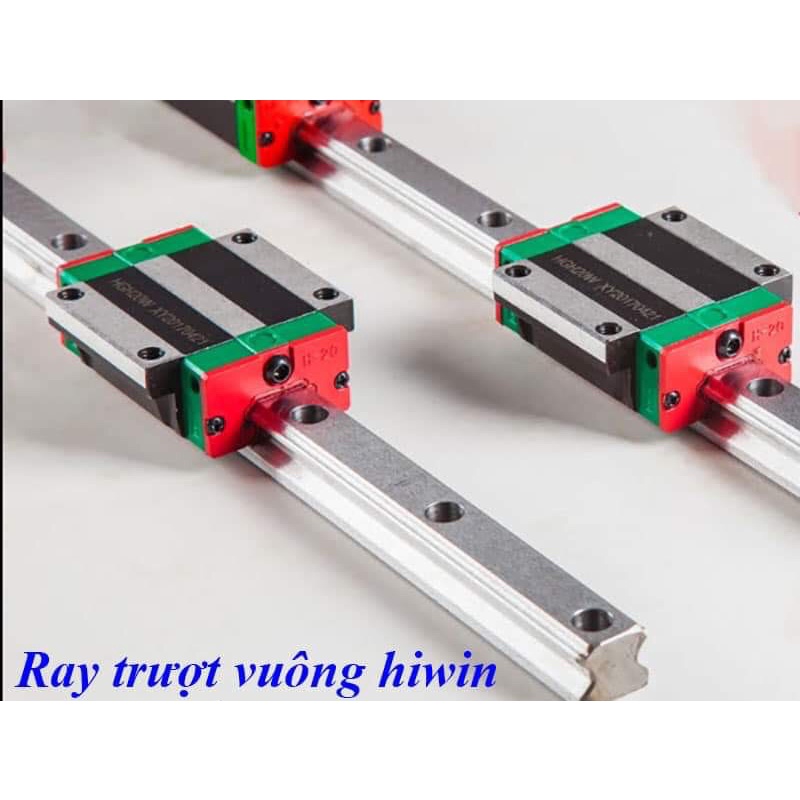 Block bi trượt HGH 20-25/ con trượt hiwin 20-25 vuông cao cấp có logo ...