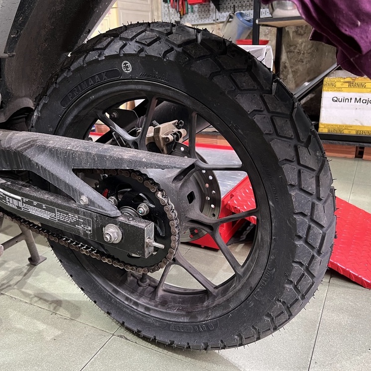 Vỏ xe Primaax SK 63 không ruột gai địa hình phù hợp cho touring và ...