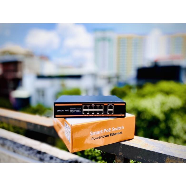 Switch Smart 4 Port POE + 2 Uplink 10/100Mbps SW4K Cấp Nguồn Qua Mạng ...