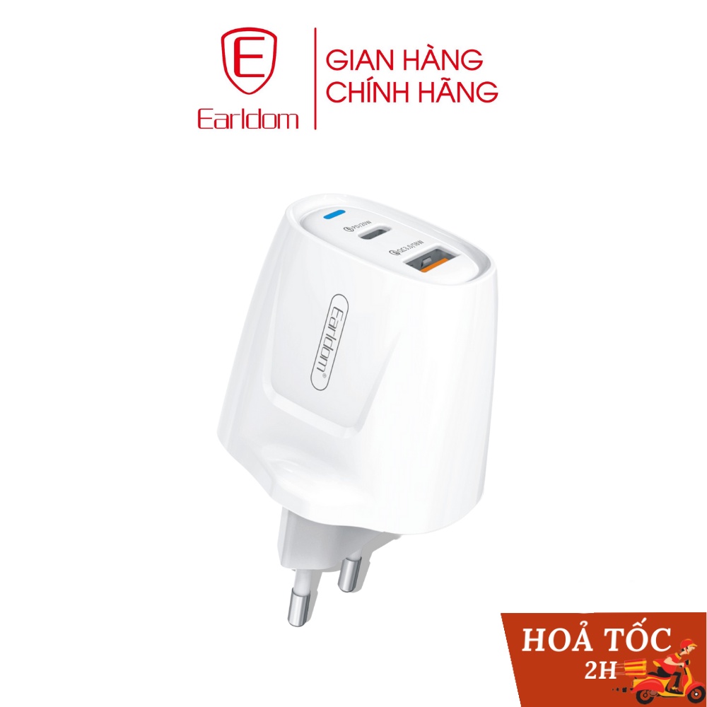 Củ sạc PD 20W Earldom ES - EU2 - chính hãng | Shopee Việt Nam