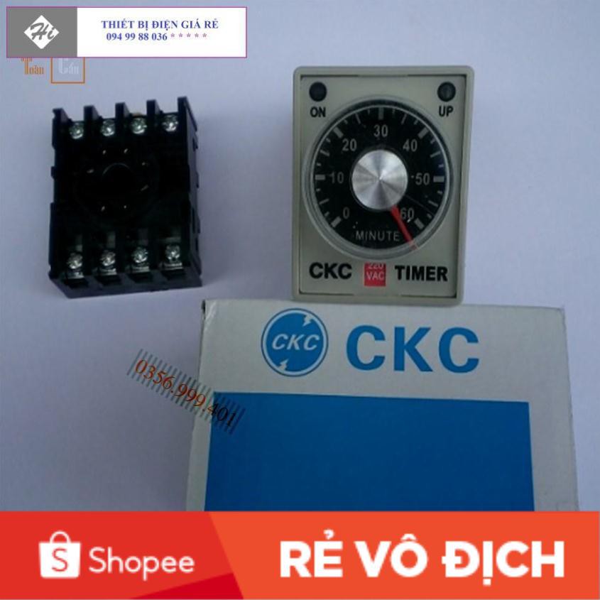 [CHÍNH GỐC] Rơ le, Relay thời gianTimer CKC AH3-3 220VAC | Shopee Việt Nam