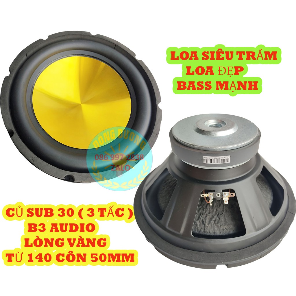LOA SUB 30 B3 AUDIO - TỪ 140 CÔN 50 - GIÁ MỘT LOA | Shopee Việt Nam