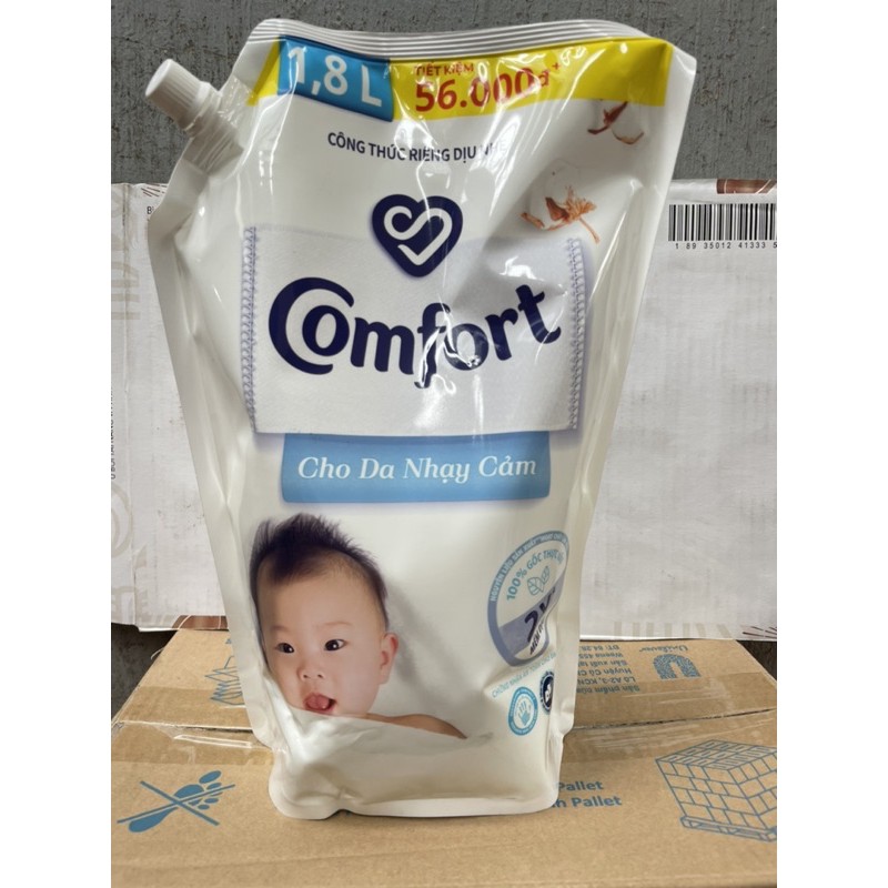 Túi Nước Xả Vải Comfort Cho Da Nhạy Cảm 1,7L (Mầu Trắng) | Shopee Việt Nam