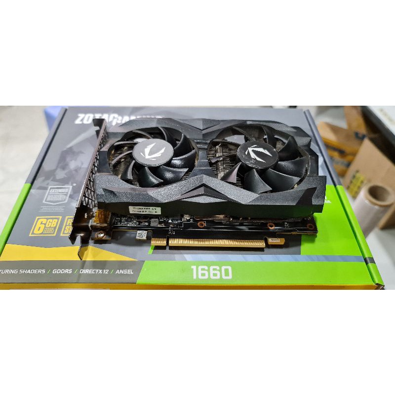 Zotac 1660 6G like new còn bảo hành chính hãng fullbox | Shopee Việt Nam