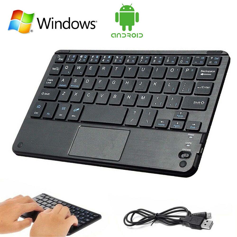 Touchpad/ Normal Version Portable keyboard computer keyboards Mini Bluetooth Wireless Keyboard ...