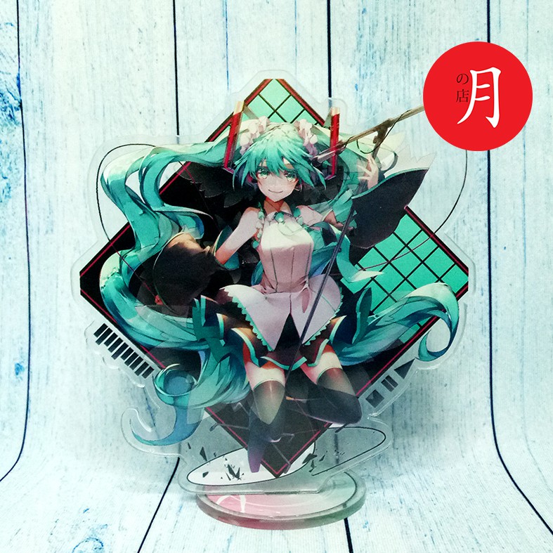 Mô hình 2D Standee Acrylic Anime Vocaloid MIKU 15cm | Shopee Việt Nam