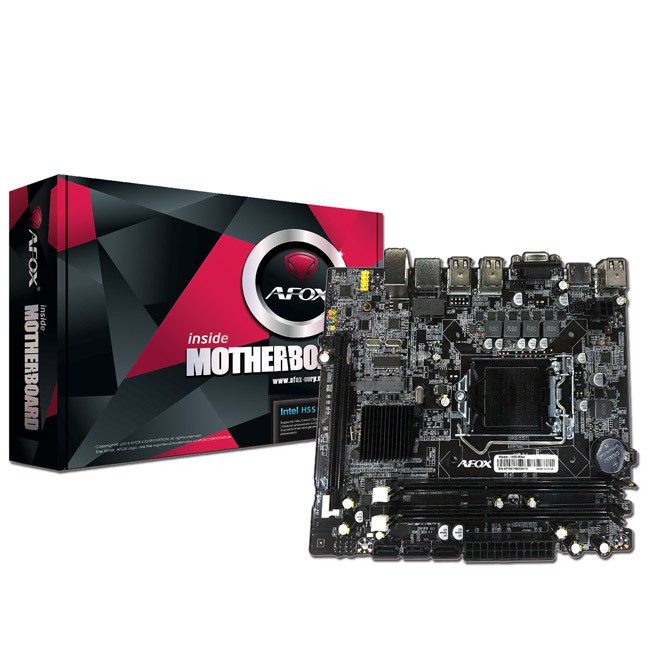 Bo mạch chủ - MAINBOARD AFOX H55 - Main chính hãng | Shopee Việt Nam