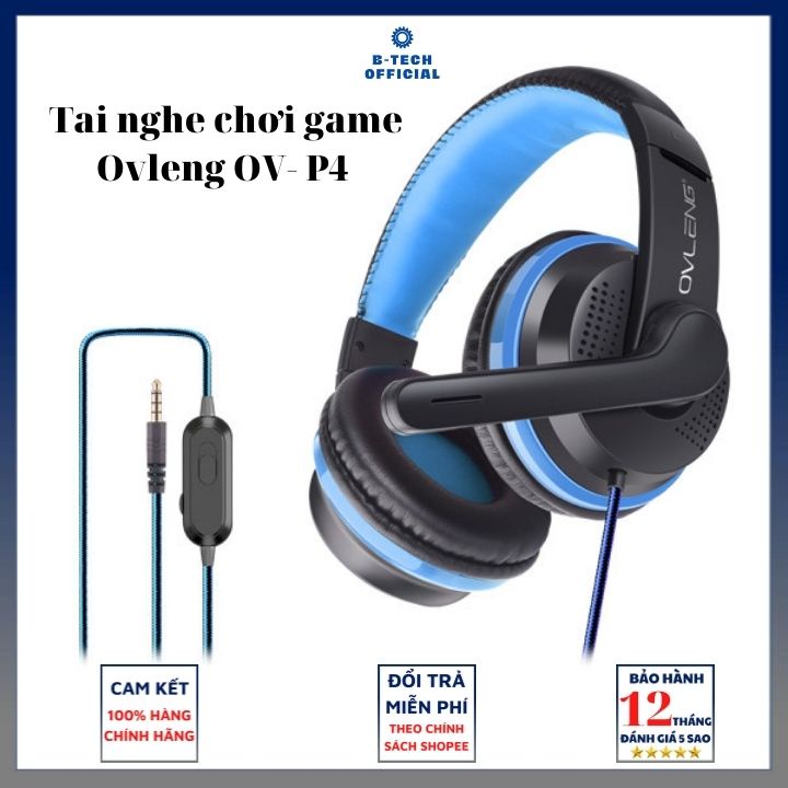 Tai nghe chơi Game Ovleng OV-P4 (TNM072) Giắc 3.5mm - Bảo Hành 12 Tháng | Shopee Việt Nam