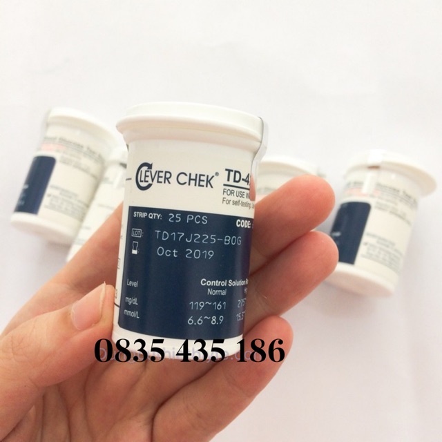 Que thử đường huyết Clever Check TD-4230 | Shopee Việt Nam