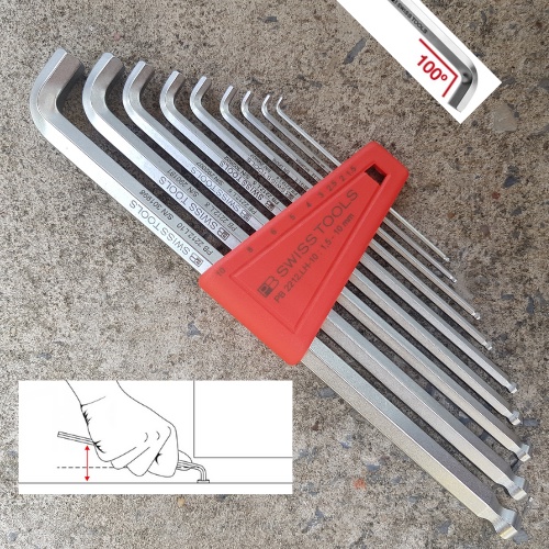 Bộ Lục Giác Allen Key PB Swiss Tools 100° Dễ Thao Tác Trong Không Gian ...