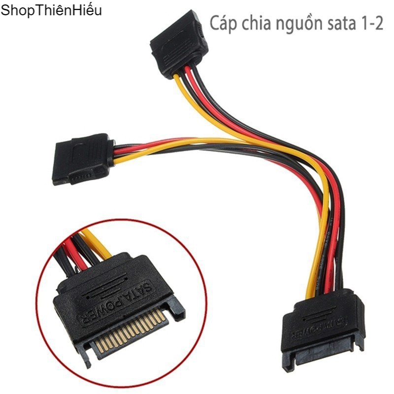 Cáp Chia Nguồn Sata 1 ra 2 | Shopee Việt Nam