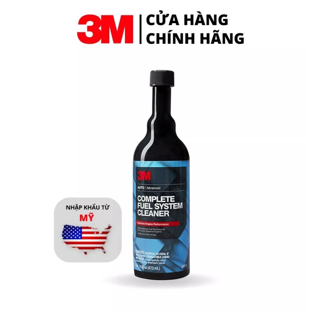 Dung dịch súc béc xăng ô tô 3M Complete Fuel System Cleaner | Shopee ...