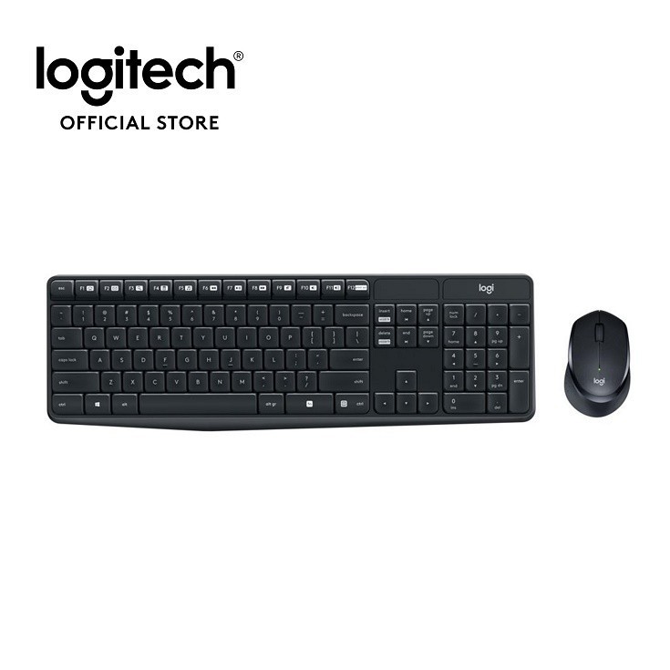 Bộ bàn phím & chuột không dây Logitech MK315-Silent giảm 99% tiếng ồn khi sử dụng | Shopee Việt Nam
