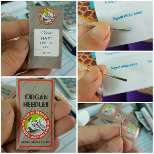 Kim may máy gia đình ORGAN 100/16 ( gói 10 cây) | Shopee Việt Nam