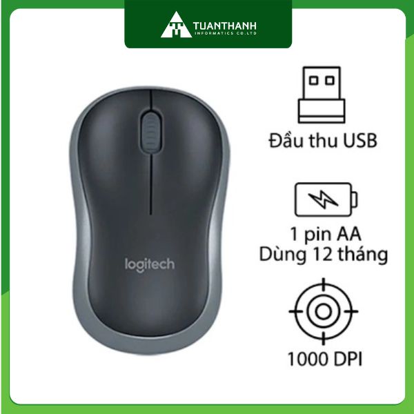 Chuột máy tính không dây Logitech B175, Chuột Logitech không dây Chính Hãng | Shopee Việt Nam