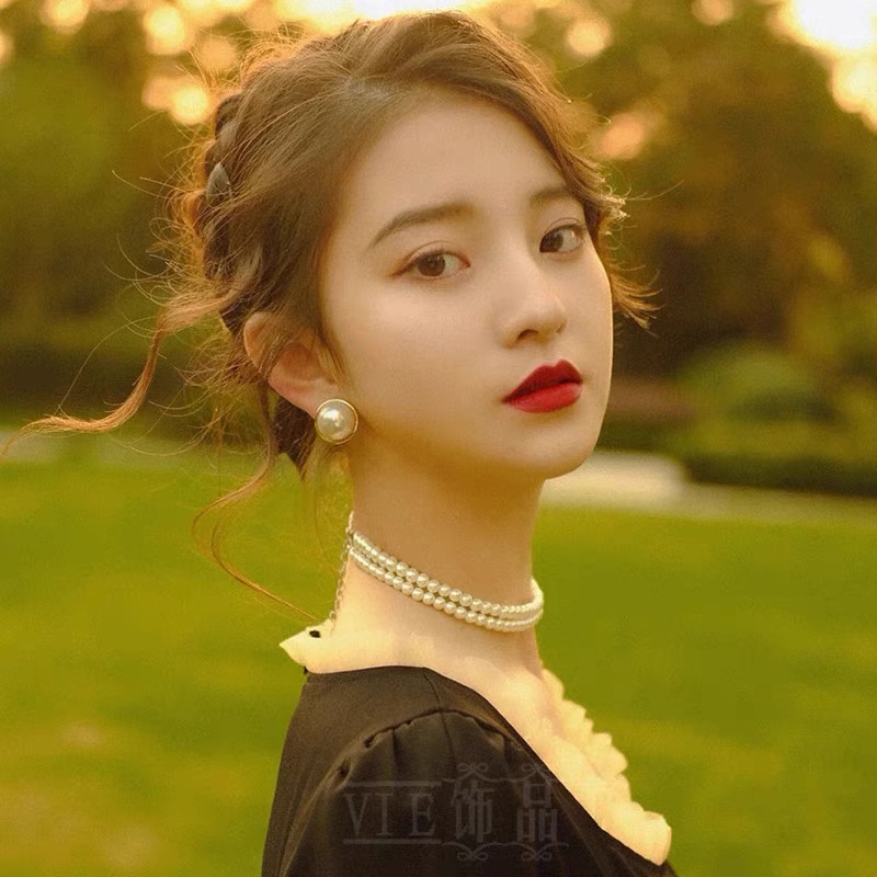 Vòng cổ 2 tầng ngọc trai nhân tạo sang trọng VC40 | Shopee Việt Nam